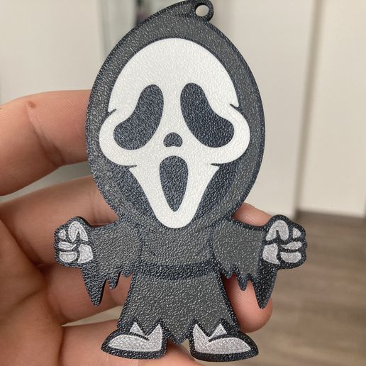 STL file Scream keychain 🗝️ (3MF)・3D printable design to download・Cults
