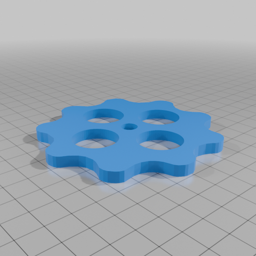 💭 Eccentric Cycloid Drive For Laser Cutting・Free 3D File for ・Cults