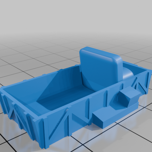 👴 OLD WEST COVERED WAGON 1:87 HO SCALE・Free 3D File for ・Cults