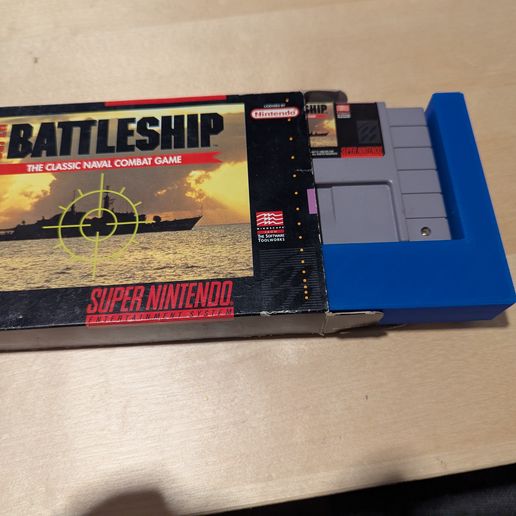 STL file SNES Custom Box Insert 📦 ・3D printable model to download・Cults