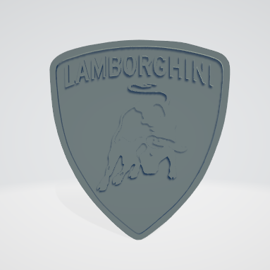 how to draw lamborghini logo