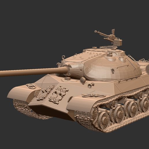 🪖 Soviet IS-3 Heavy Tank - The "Pike Nose" Cold War Legend 3D Model・ 3D ...