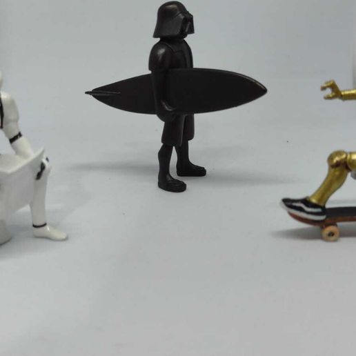 🫡 Sci-Fi Urban Combo stormtrooper darth vader c3po・ STL File for 3D ...