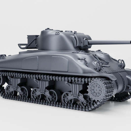 🪖 Grizzly Mk.I Cruiser Tank (Canada, WW2)・ 3D File for 3D printing・Cults