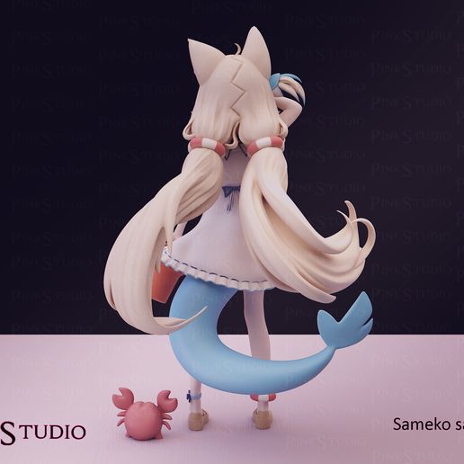 🦈 Hololive - Sameko Saba・ 3D File for 3D printing・Cults