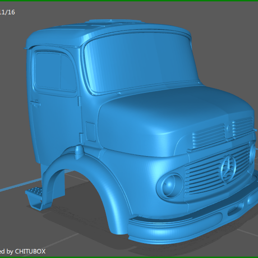 🌆 1113 mercedez farol redondo・ STL File for 3D printing・Cults