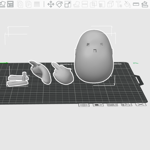 🐦 Middle Finger Bird・ STL File for 3D printing・Cults