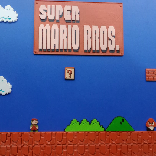 Free STL file Super Mario Bross 🎮 ・3D print design to download・Cults