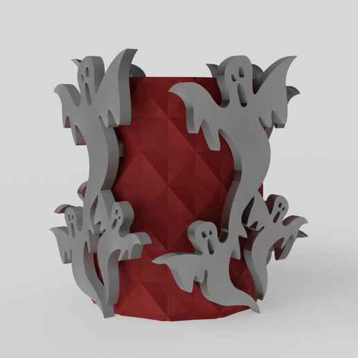 STL file Halloween Ghost Themed Box 🎃 (OBJ)・3D print design to download ...