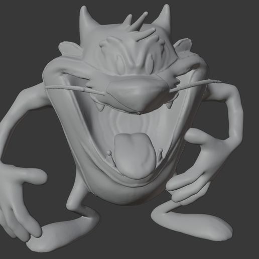 😈 Tasmanian Devil 3D Model – Realistic Game-Ready Animal・ STL File for ...