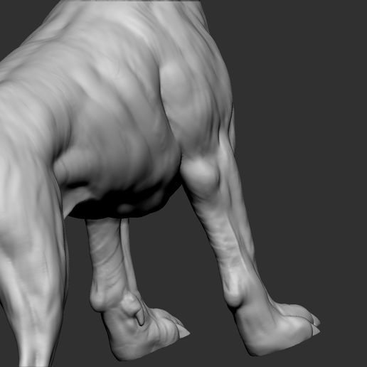 🐕 Dog - STL - RPG MINIATURE・ OBJ File for 3D printing・Cults