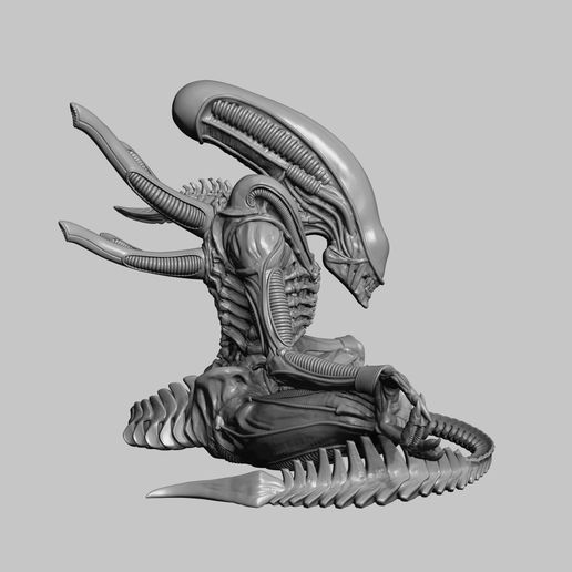 👽 alien yoga 3d print model V1.1・ STL File for 3D printing・Cults