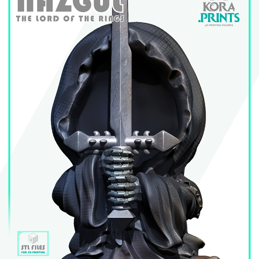 🎬 Nazgûl (The Lord Of The Rings)・ 3D File for 3D printing・Cults