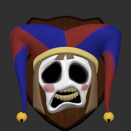 Archivo STL The Amazing Digital Circus - Trophy Head Mount- Pomni 🎪 ...