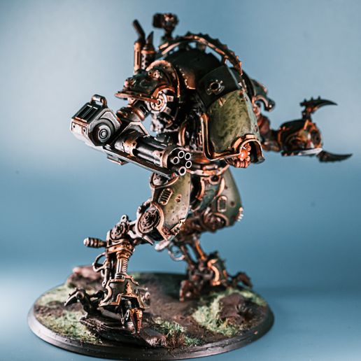 💂 Traitorous Plague-Infected Combad Walker Slim Boi・3D Print with the ...