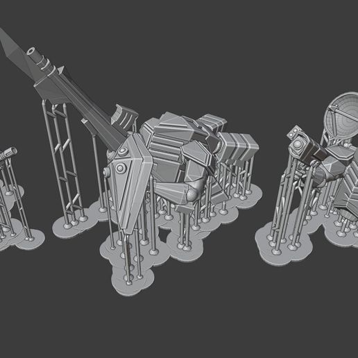 🎲 Lancer RPG NPC Medium Mech Pack・ 3D File for ・Cults