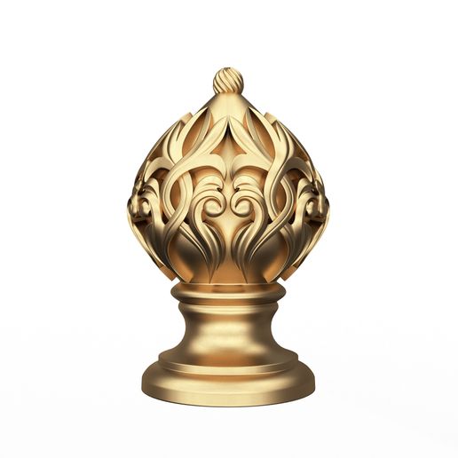 3D file Carved Finial Knob Collection 🪵 ・3D printing design to download ...