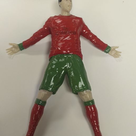 🎨 CRISTIANO RONALDO CR7 DOLL・Archivo STL Gratis para Impresión 3D・Cults