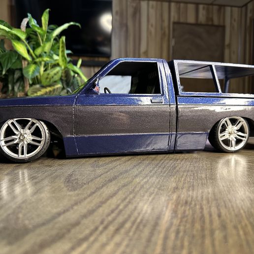 🚙 1/10 Chevrolet S-10/GMC S-15 Regular Cab Replica Body・3D Print with the Creality k1c 3D ...