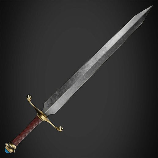 🐉 Dragon Ball Z-Sword for Cosplay・ STL File for 3D printing・Cults