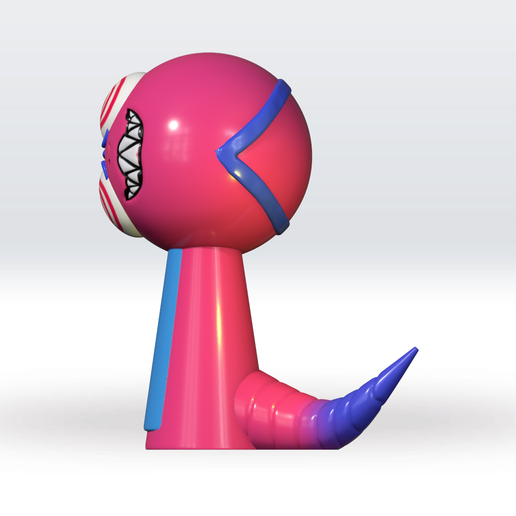 🧸 Sprunki Gekie Horror Mod STL 3D Multicolor 3mf 3D Model Character ...