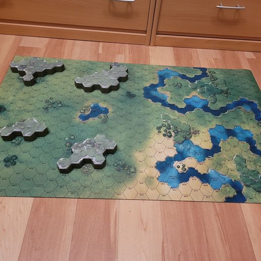 🗺️ BATTLETECH TERRAIN MAP OPEN TERRAIN #3 (BATTLETECH MAP PACK ...