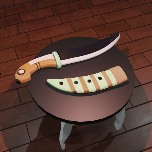 STL file Portgas D. Ace Dagger One Piece ♠️ ・3D printer design to ...