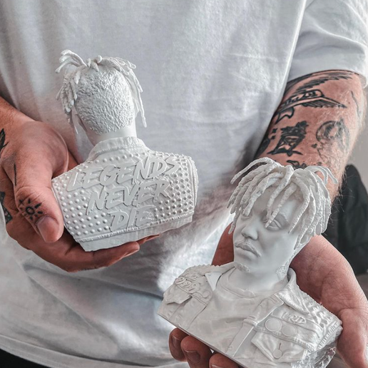👥 Juice Wrld・ STL File for 3D printing・Cults