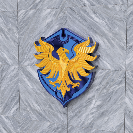 Archivo 3MF Cresta de Ravenclaw MMU (Legado de Hogwarts) 👾 ・Objeto ...