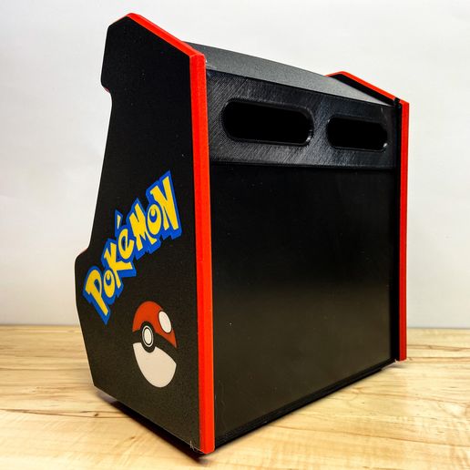🕹️ Pokémon Nintendo Switch Arcade Case Design・ STL File for 3D printing ...