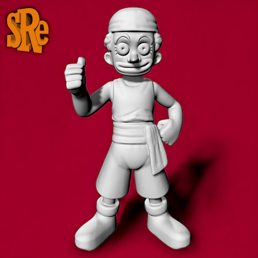 Fichier STL Usopp Kid - One Piece ♠️ (3MF)・Objet pour impression 3D à ...
