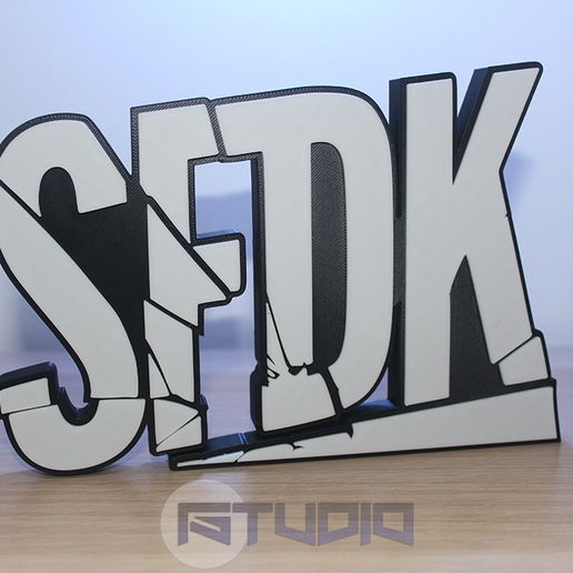 3D printable SFDK Logo • made with Bambulab X1-Carbon・Cults