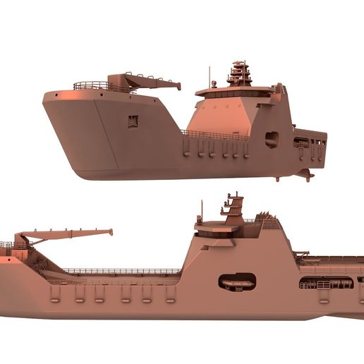 💯 LST 100 - Landing Ship Transport / Ship / Ship stl / ship printer ...