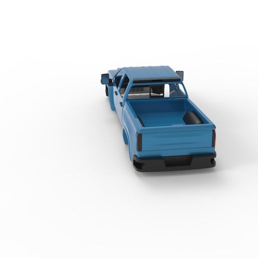 🚙 2022 Chevrolet Silverado 3500 rc body shell・ STL File for 3D printing ...