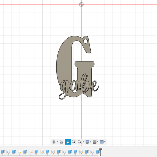 STL file g for gabe 🗝️ ・3D printing model to download・Cults