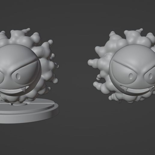 🐉 GASTLY - POKÉMON・ STL File for 3D printing・Cults
