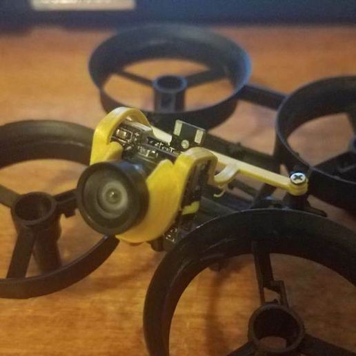 📷 Super Minimal FPV Tiny Whoop Camera Mount・Free 3D File for ・Cults