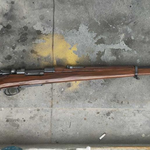 🔫 ottoman mauser m1893 toy gun replica dummy・ OBJ File for 3D printing ...