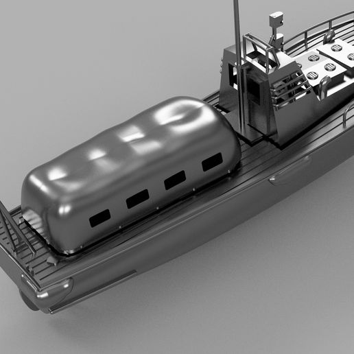 🛥️ 1/350 IJN 11m Motor Boat [STL]・ 3D File for 3D printing・Cults