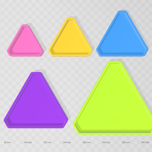 🔺 Corner Cut Triangle Trinket Dish STL File - Digital Download -5 ...