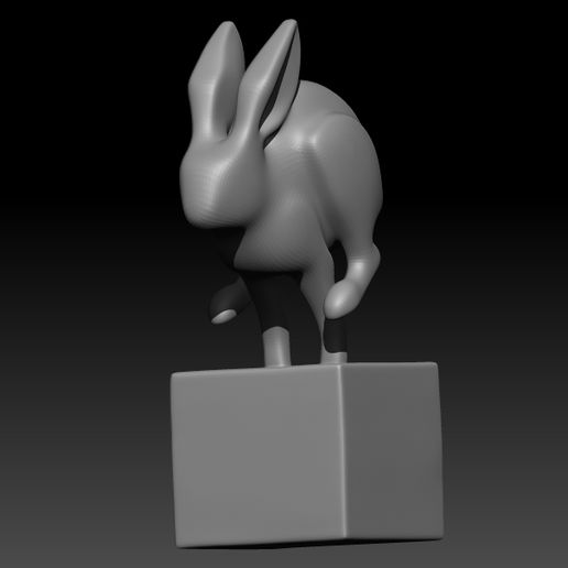 🐇 3D Printable Rabbit Model – Cute and Realistic Bunny STL for Decor or ...