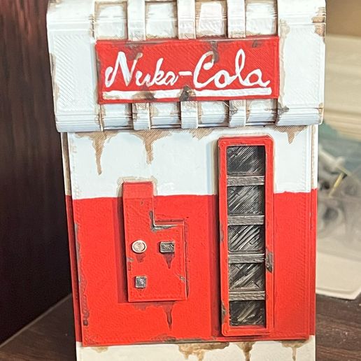 👾 Fallout 3 Nuka Cola Machine・ STL File for 3D printing・Cults