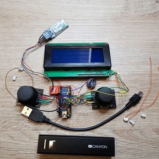 Download free STL file Remote Control for DIY robots • 3D print object ...