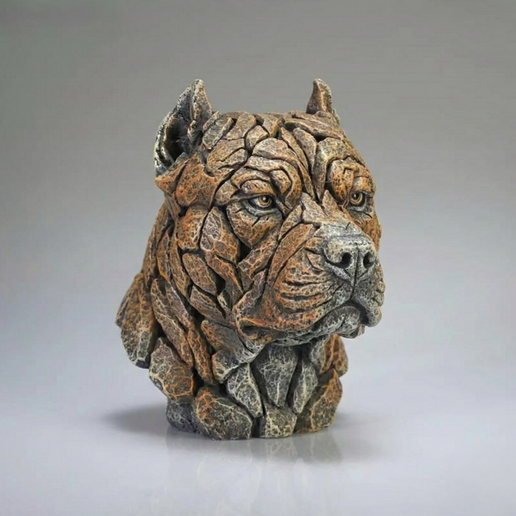🗿 PITBULL SCULPTURE STONE STATUE DESIGN・Free STL File for 3D printing・Cults