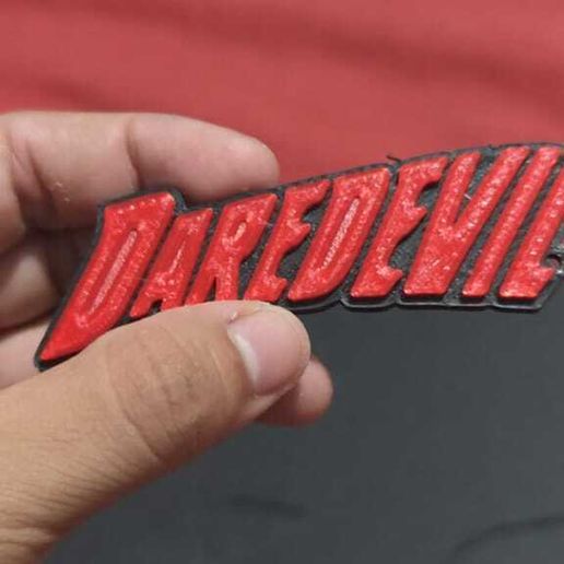 🗝️ DAREDEVIL KEYCHAIN・Free STL File for 3D printing・Cults