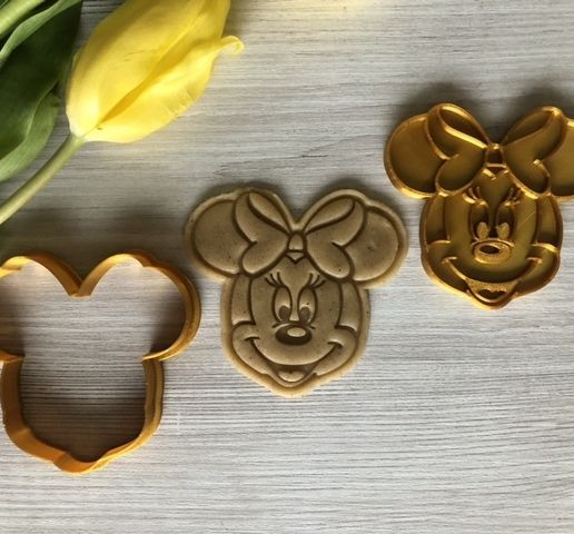 🐁 minnie mouse cookie cutter・ STL File for 3D printing・Cults
