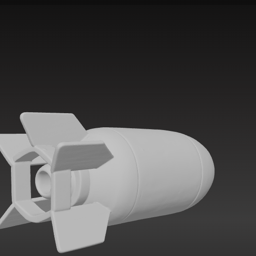 🫡 Mini Nuke・Free STL File for 3D printing・Cults
