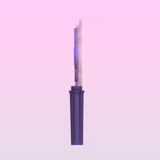🔑 Huntrix Fanmade LightStick – 3‑Piece STL for FDM Printing・ STL File ...