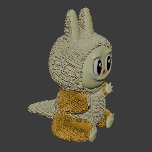 🦸 Labubu・ STL File for 3D printing・Cults