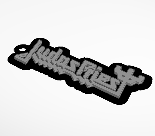 ⛪️ Judas Priest keychain・ STL File for 3D printing・Cults